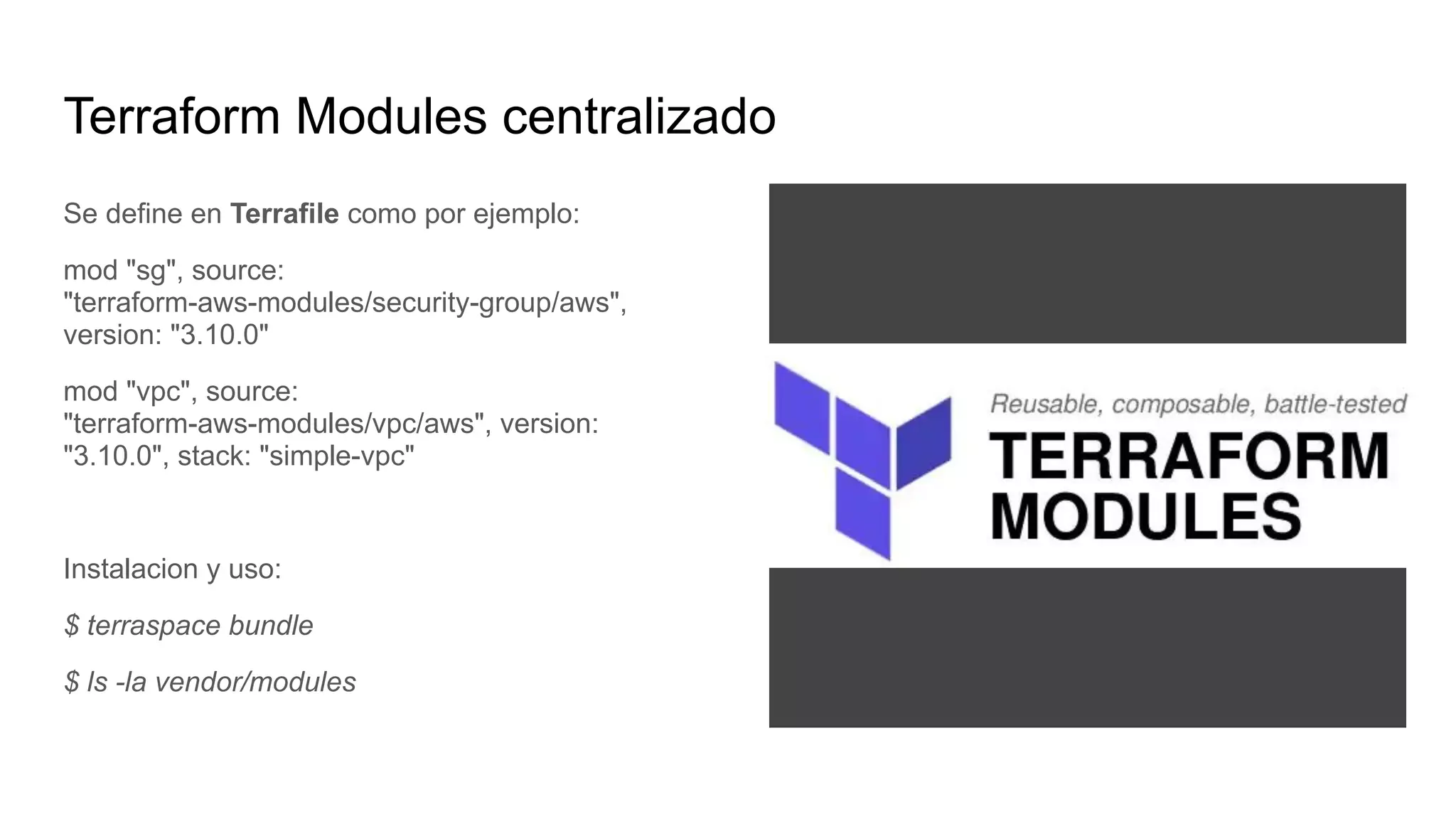 Terraspace The Definitive Terraform Framework Ppt