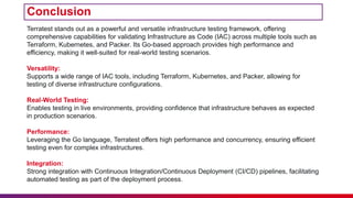 Terratest - Automation testing of infrastructure | PPTX