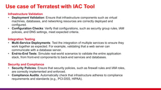 Terratest - Automation testing of infrastructure | PPTX