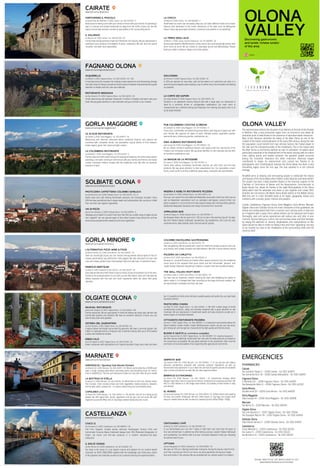 Olona Valley Terraviva Map en | PDF | Bars & Restaurants | Attractions