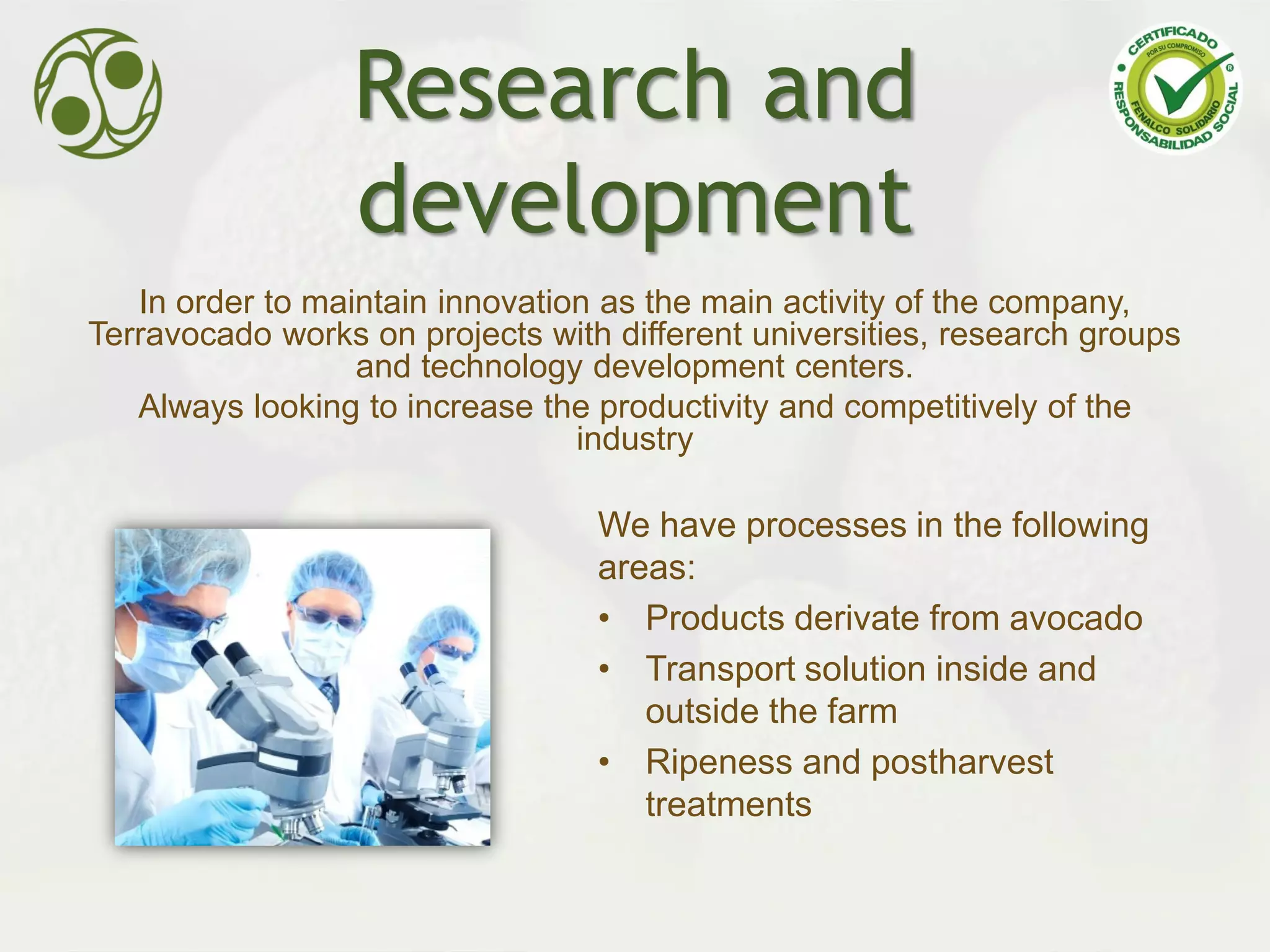 Terravocado commercial presentation | PPT