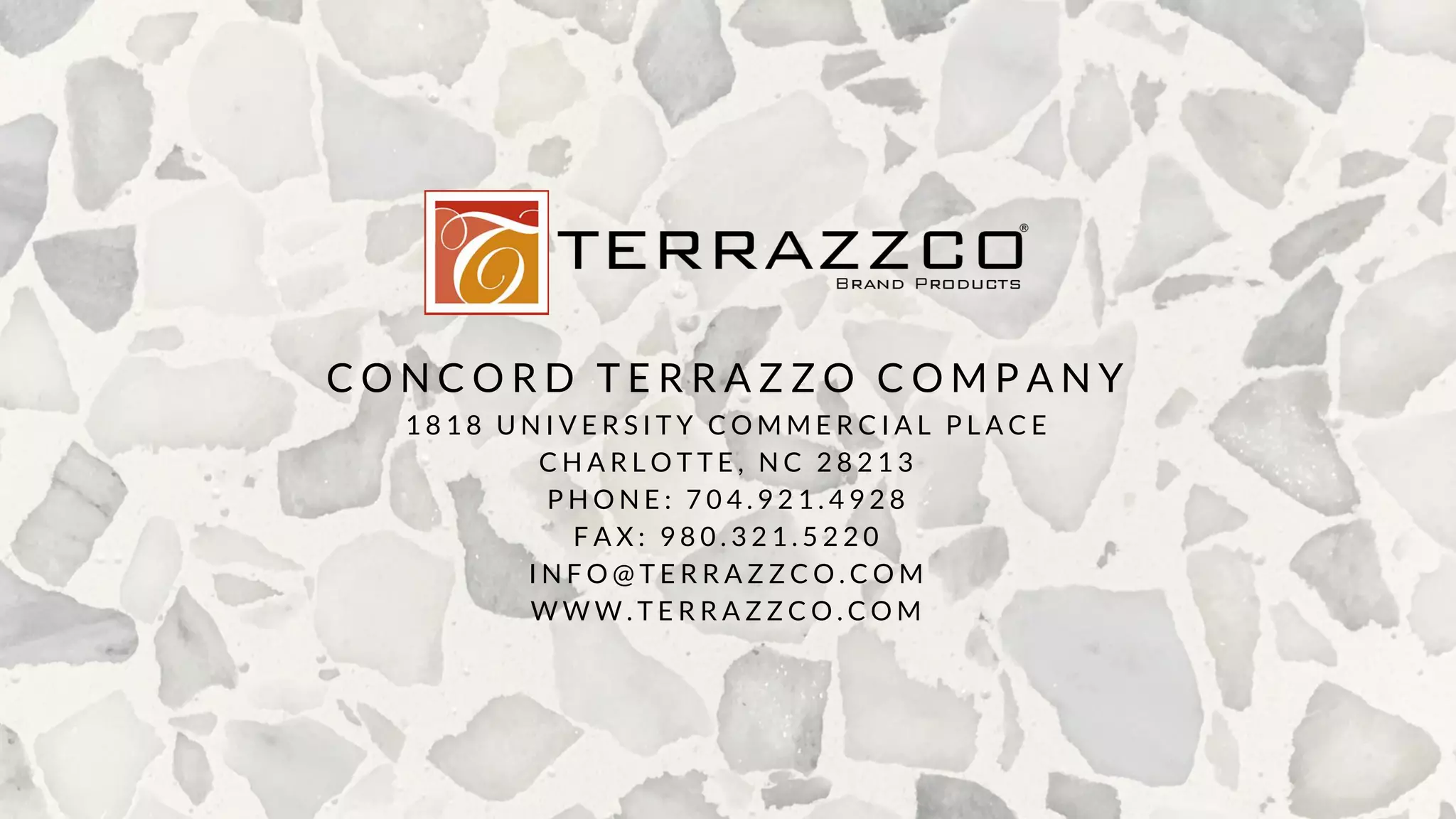 Terrazzo Aggregate: Chip Size Guide | PDF