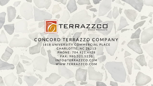 Terrazzo Aggregate: Chip Size Guide | PDF