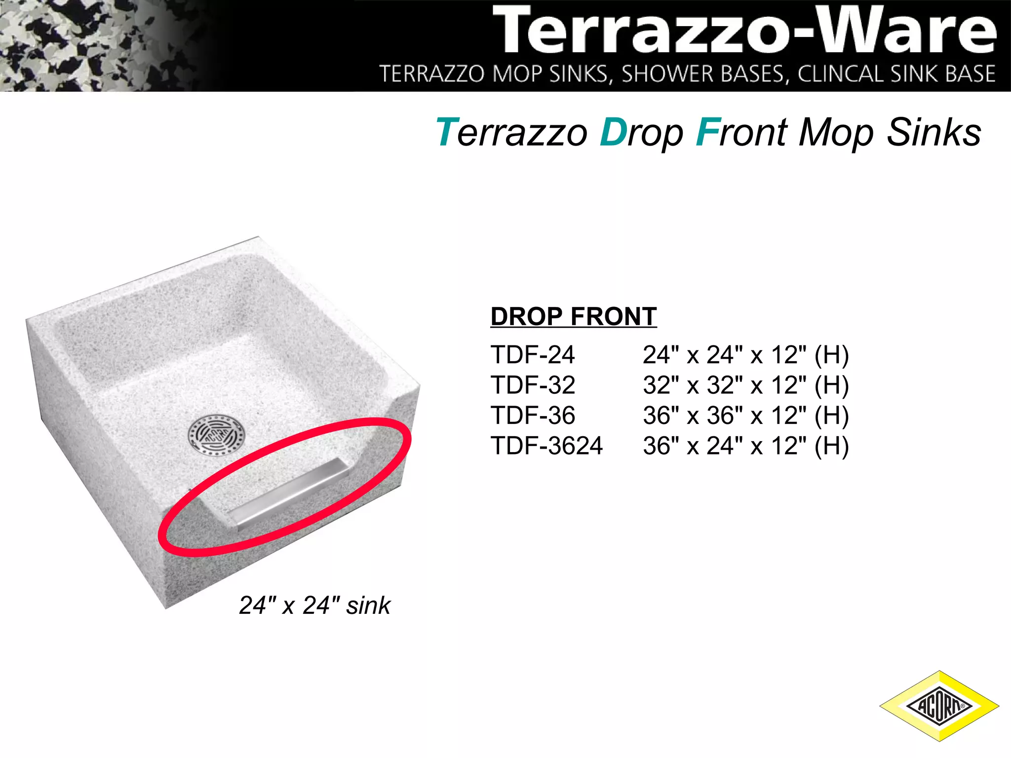 Acorn Engineering Terrazzo-Ware | PPT
