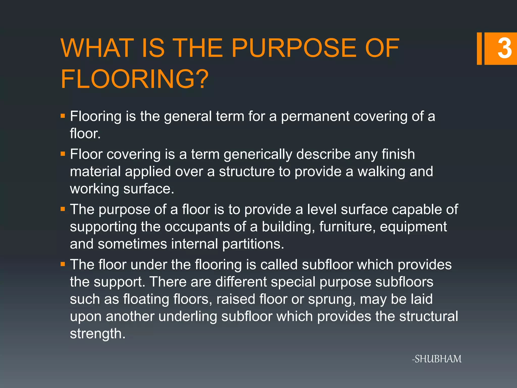 Terrazzo flooring and PCC flooring | PPTX
