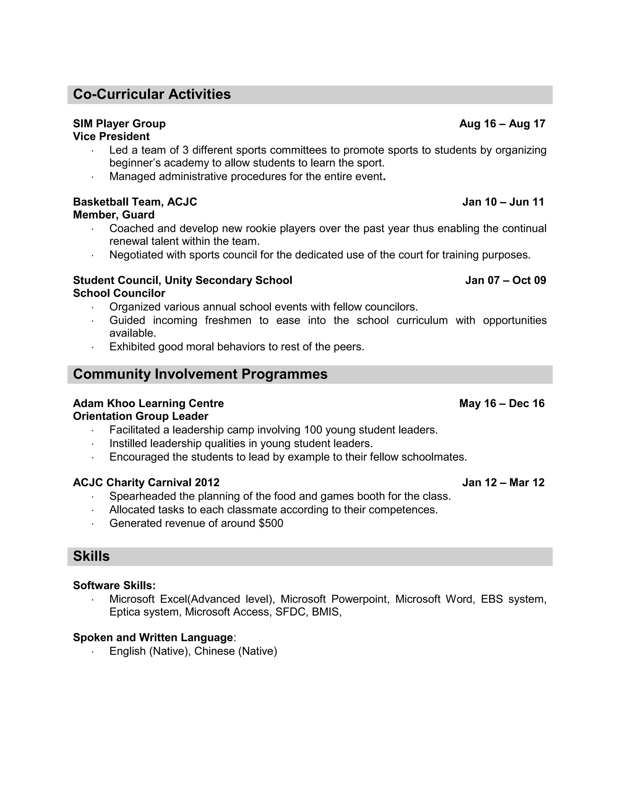 Terrence official resume | PDF