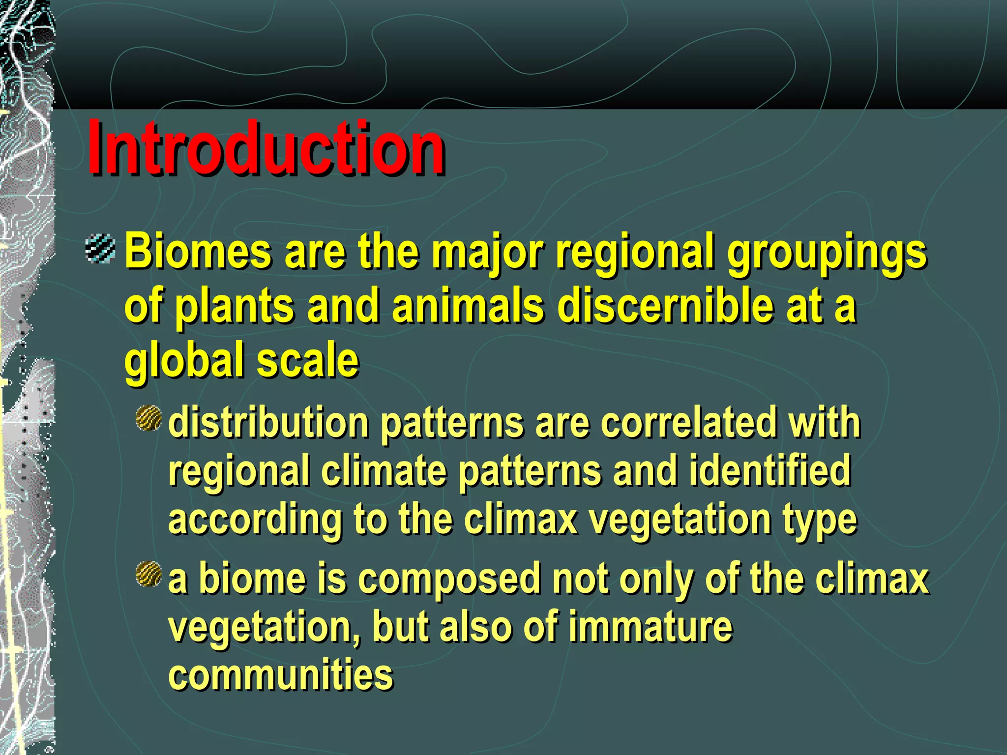 Terrestrial biomes | PPT