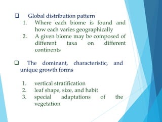 Terrestrial Biomes | PPTX