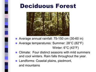 Terrestrial Biomes | PPT