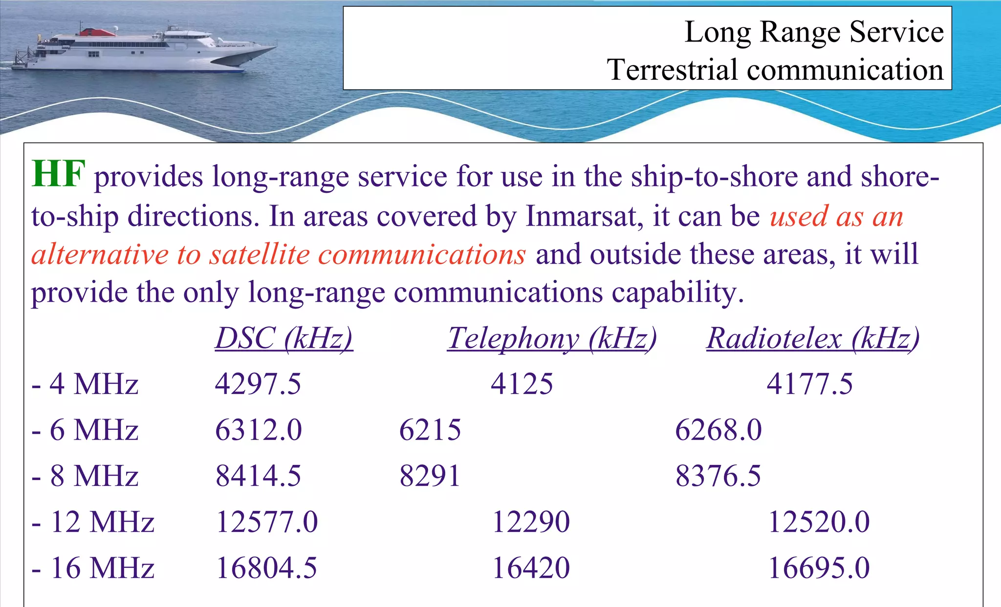 Terrestrial communications lrg | PPT