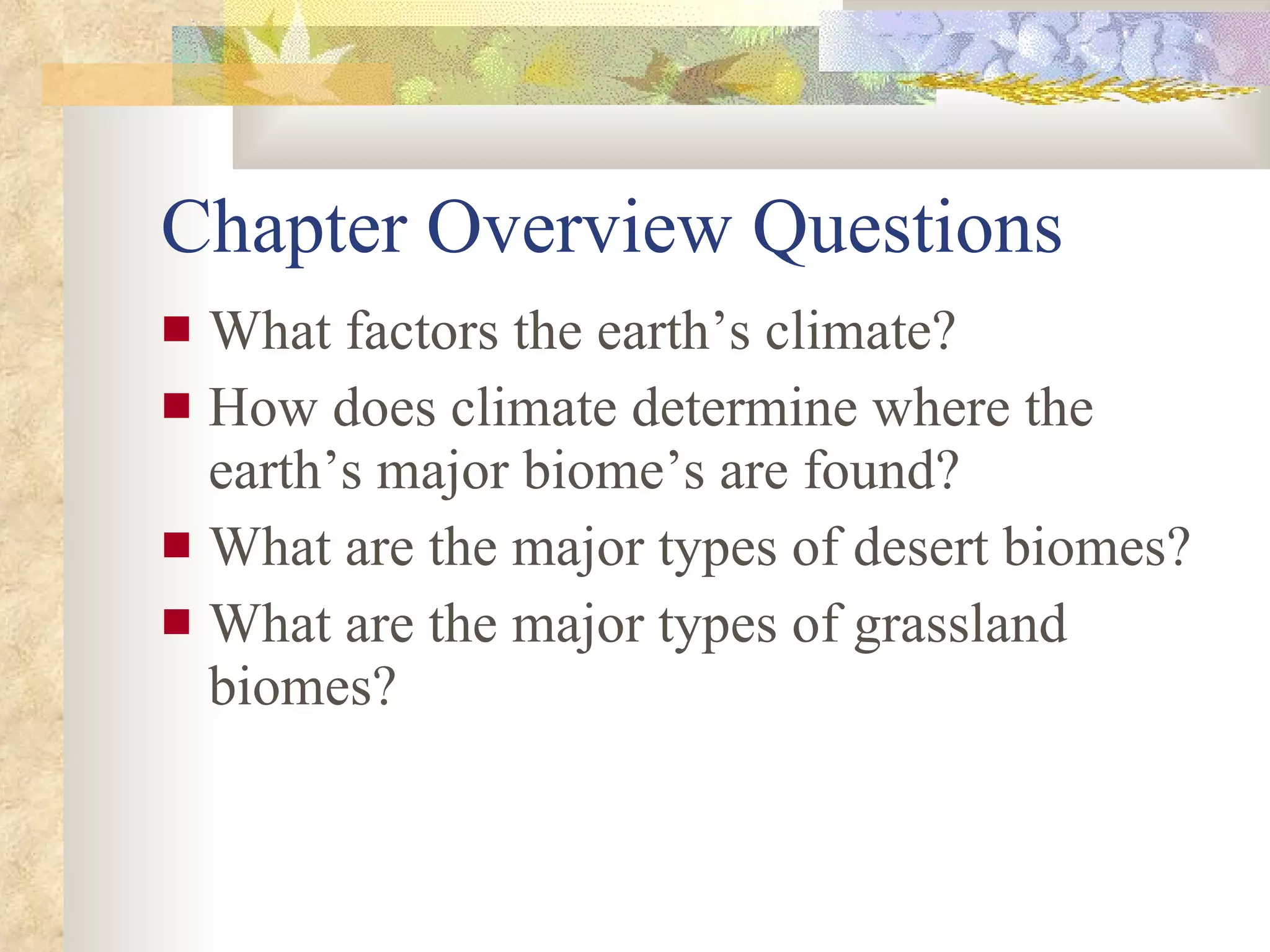 Terrestrial Ecology Notes1 | PPT