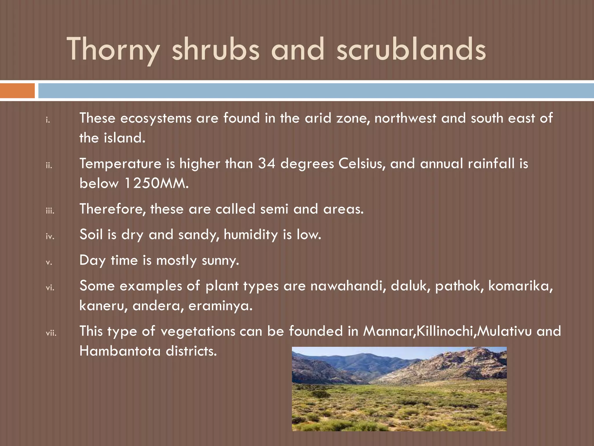 Terrestrial environments | PPTX