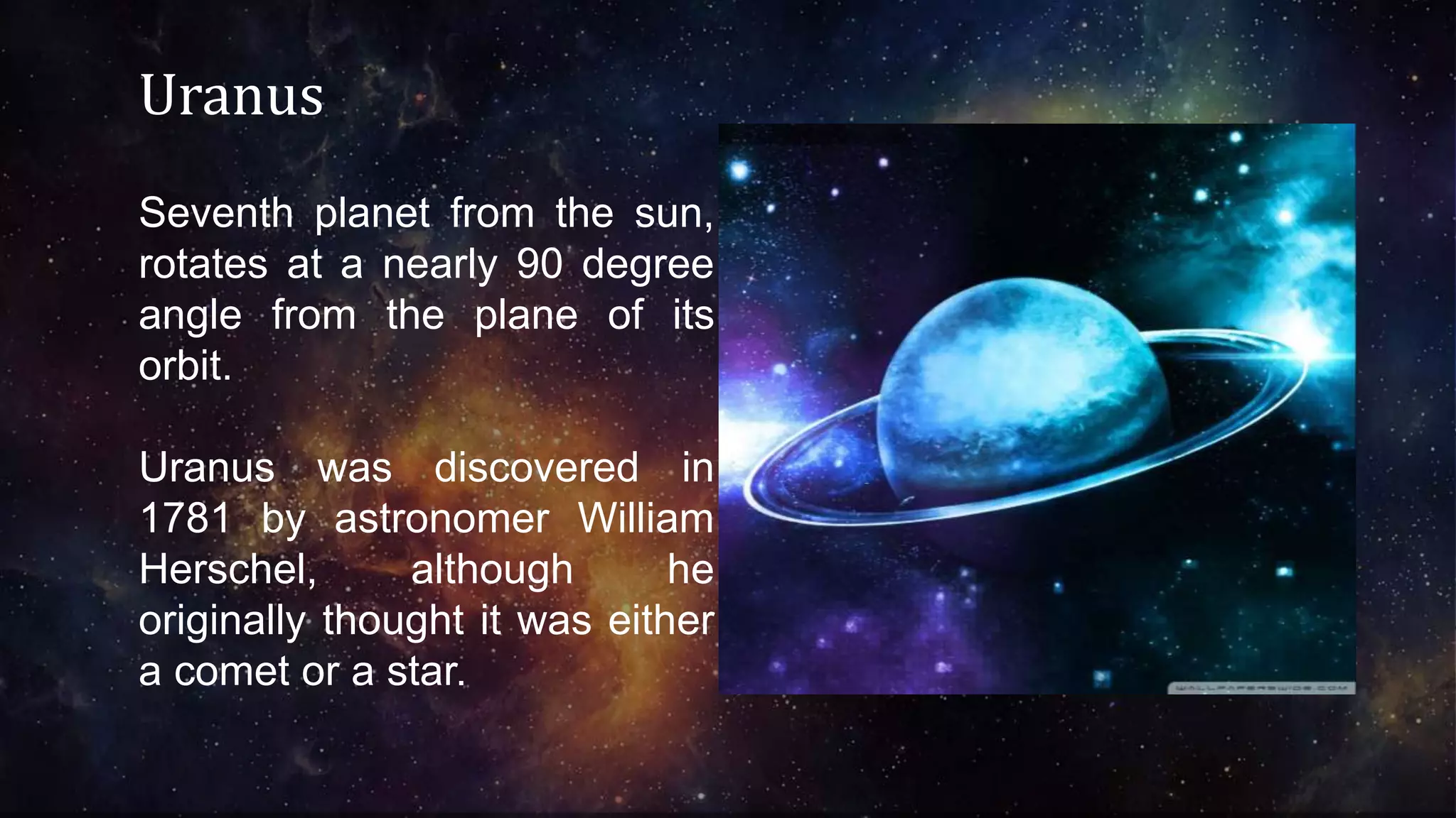 Terrestrial & Jovian Planets | PPTX
