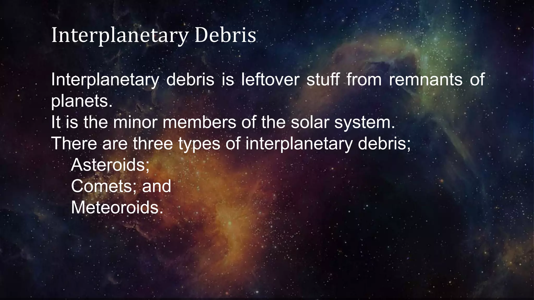 Terrestrial & Jovian Planets | PPTX