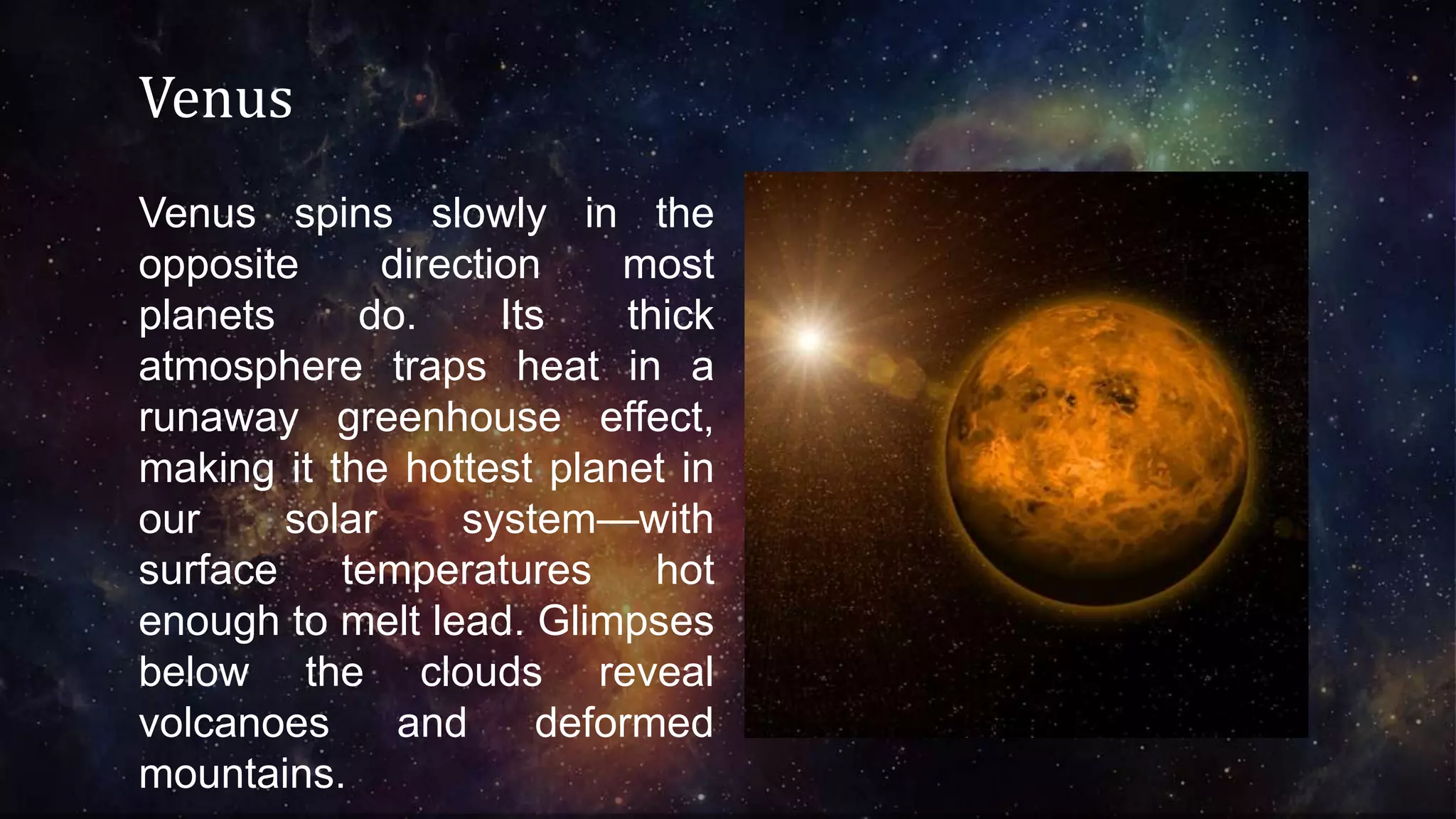 Terrestrial & Jovian Planets | PPTX