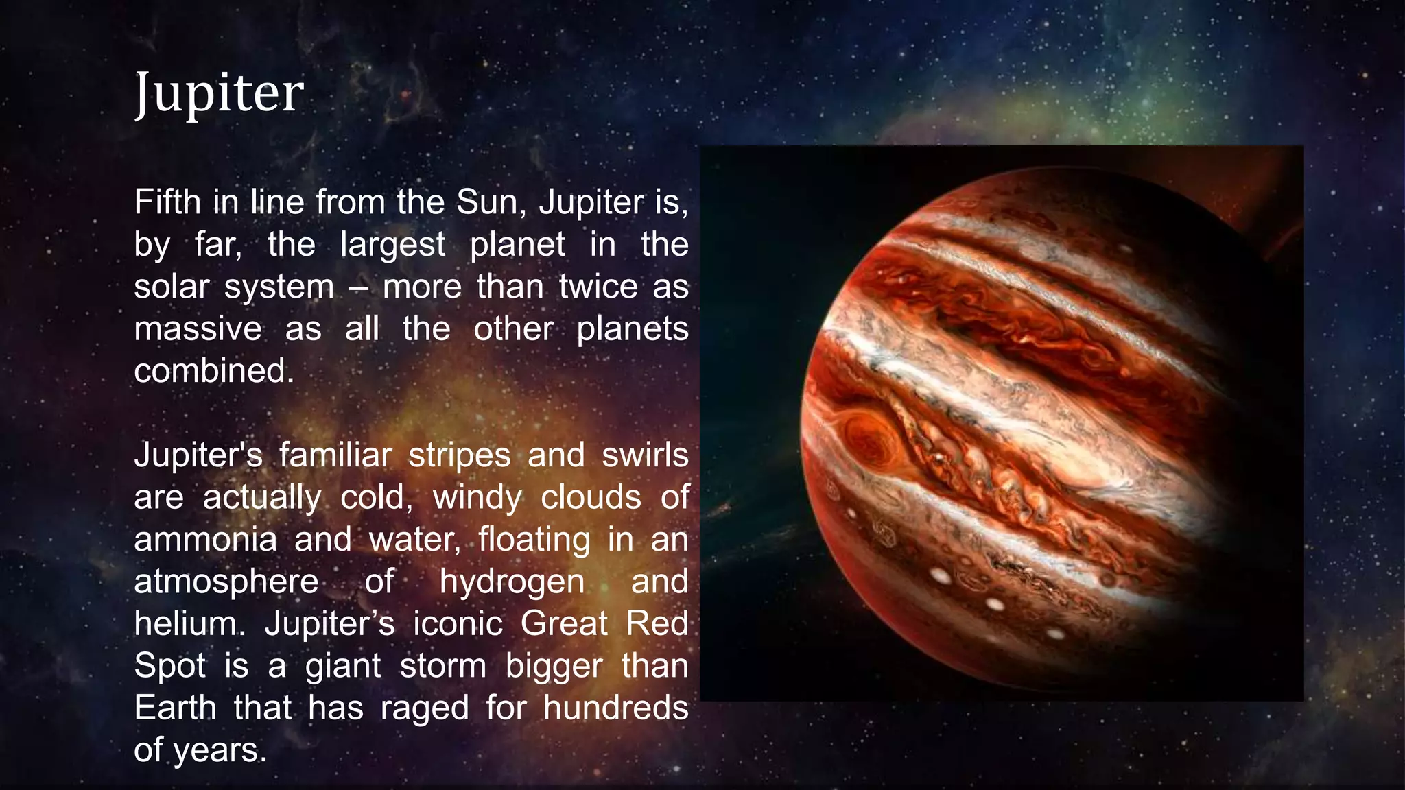 Terrestrial & Jovian Planets | PPTX