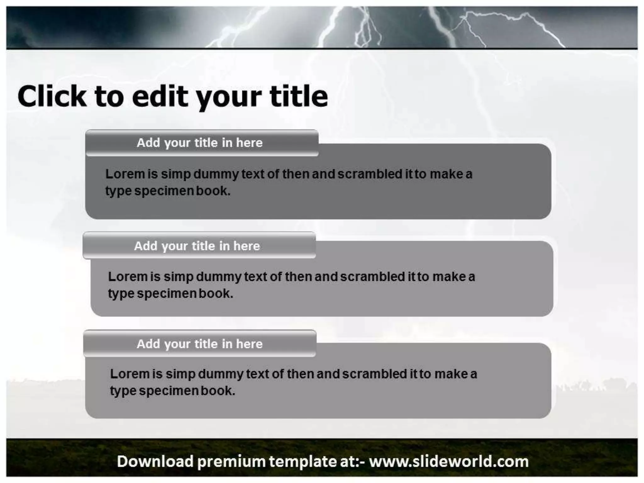 Terrible storm PowerPoint Presentation | PPTX