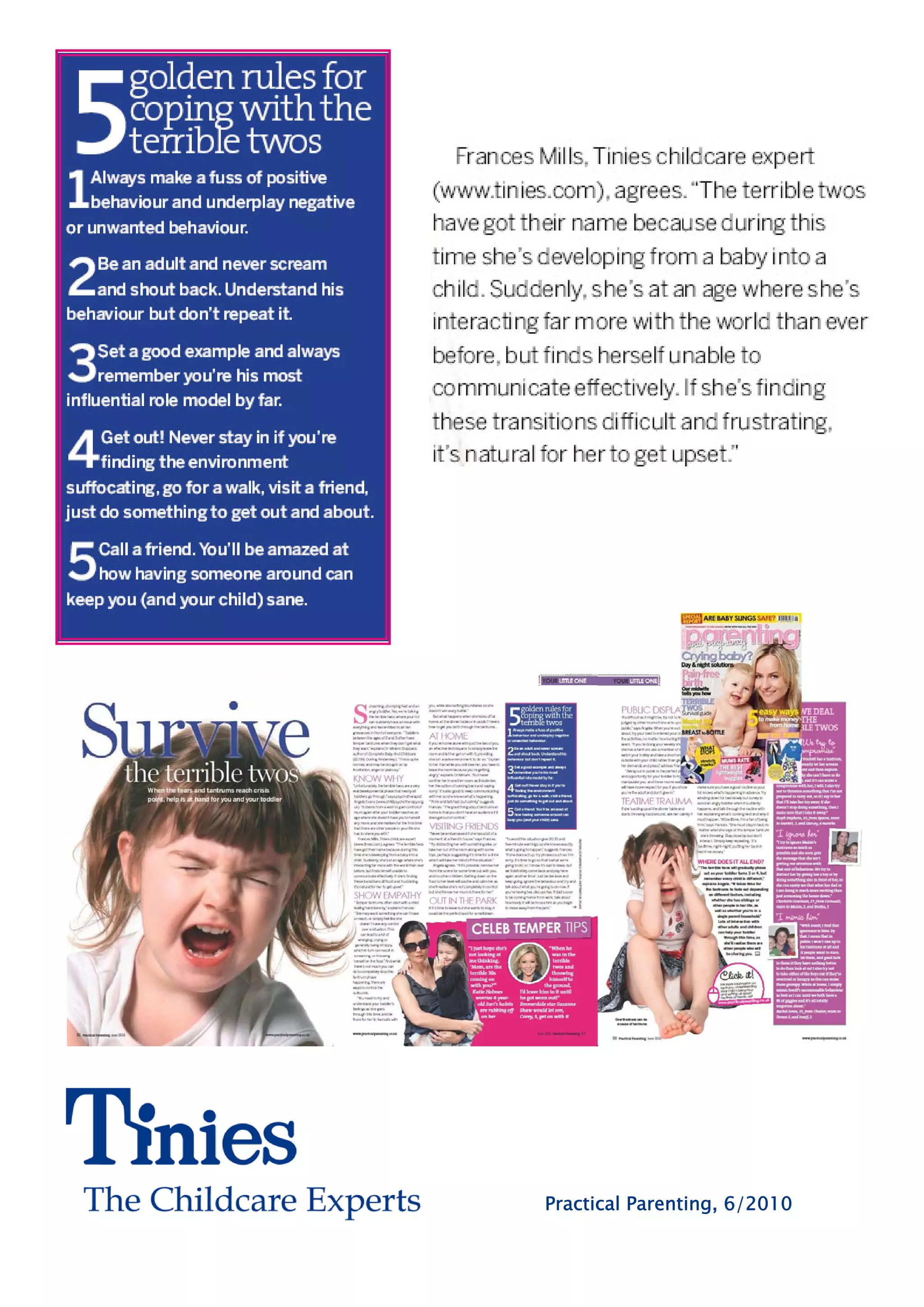 Tinies - Terrible twos | PDF