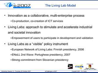 Territorial Living Labs | PPT