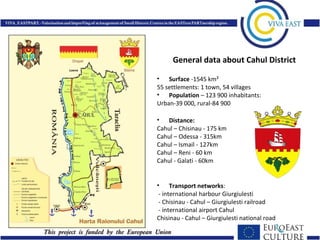 Territorial cultural systems - cahul (republic of moldova)_m. ajder, c ...