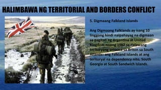 Territorial dispute and border conflicts | PPTX