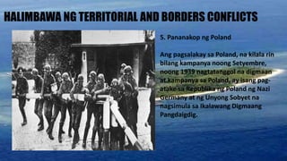 Territorial dispute and border conflicts | PPTX
