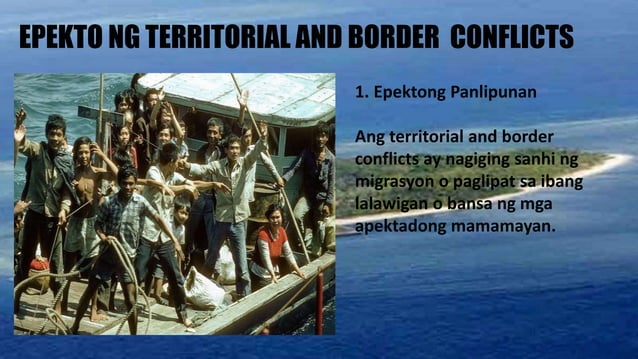 Territorial dispute and border conflicts | PPTX
