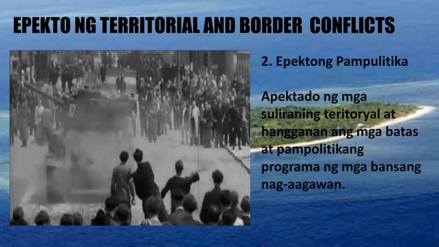 Territorial dispute and border conflicts | PPTX