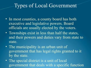 Territorial organization of USA | ODP