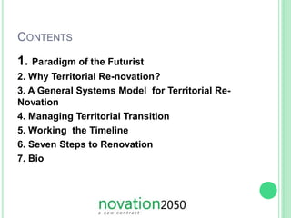 Re-Novating Territories: Regions, Cities and City Regions | PPT