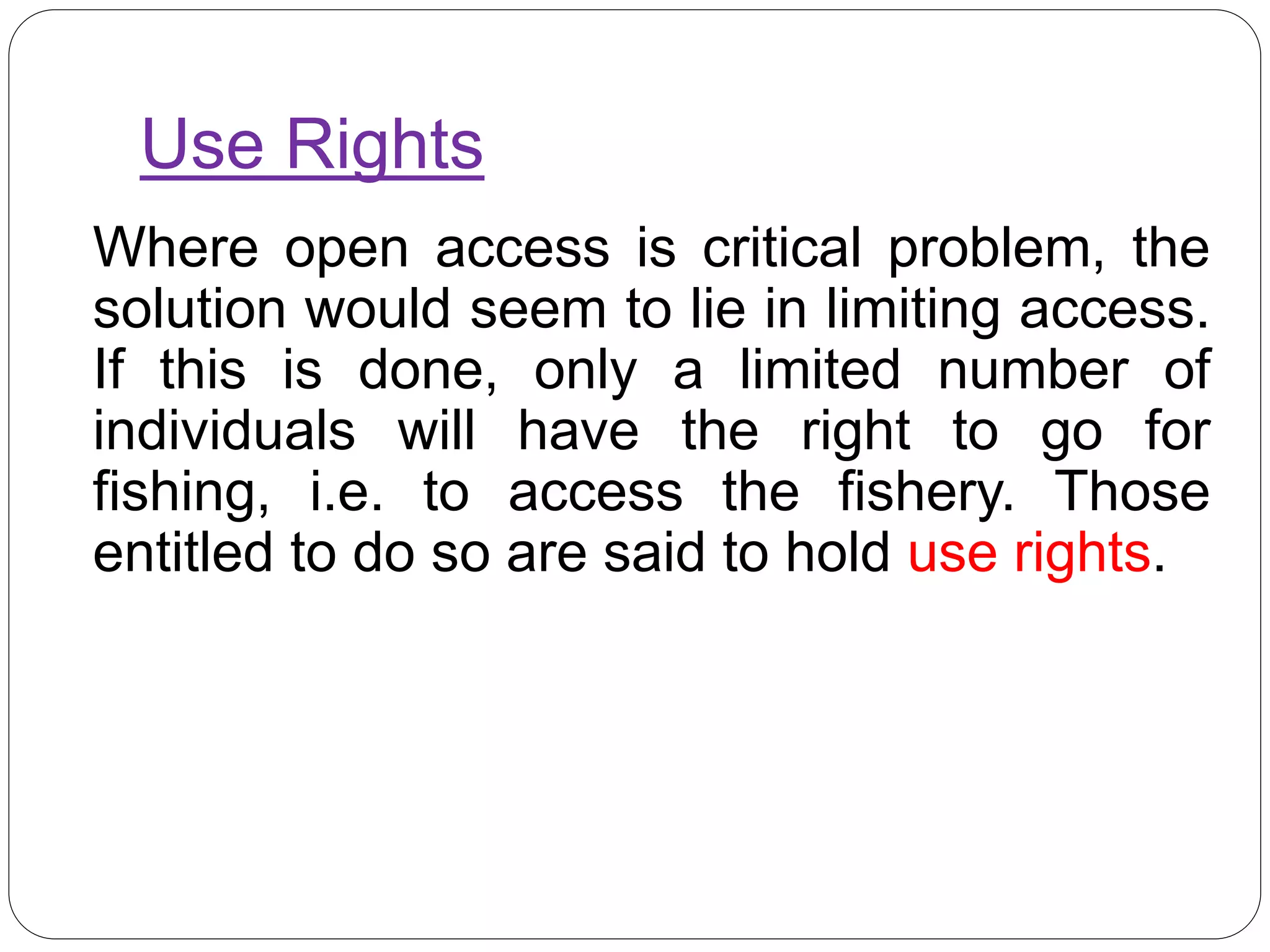 Territorial use rights | PPT