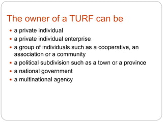 Territorial use rights | PPTX