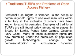 Territorial use rights | PPTX