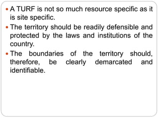 Territorial use rights | PPTX