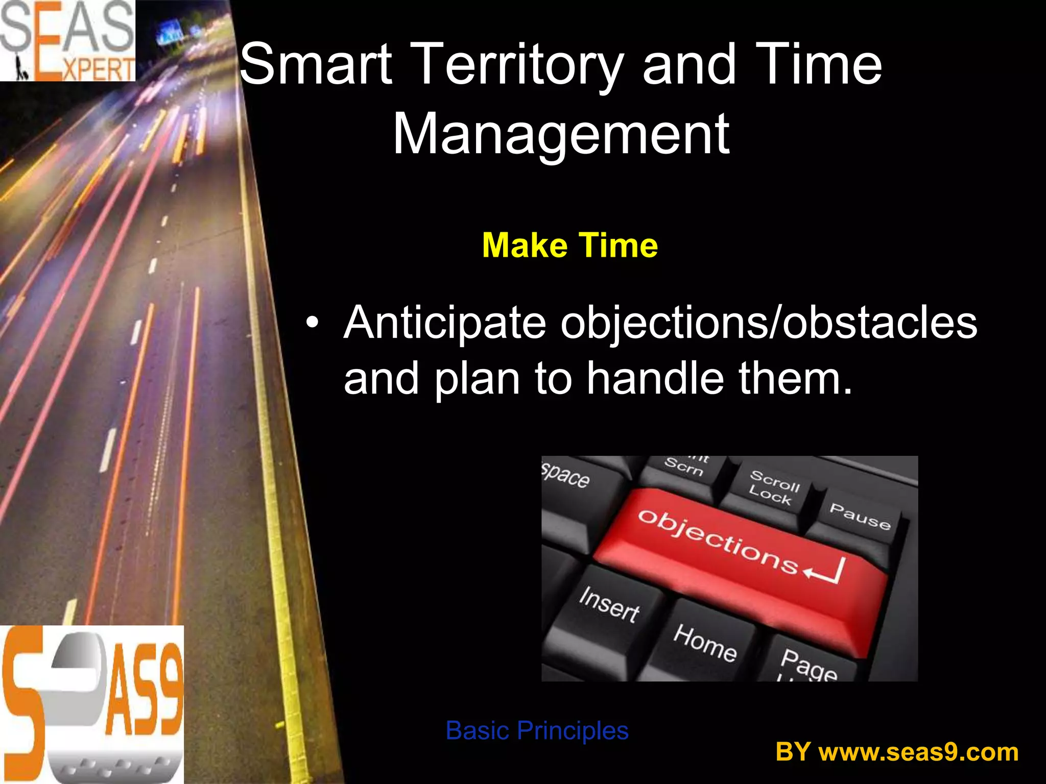 TIME & TERRITORY MANAGEMENT | PPTX