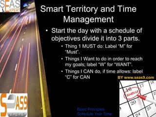 TIME & TERRITORY MANAGEMENT | PPTX