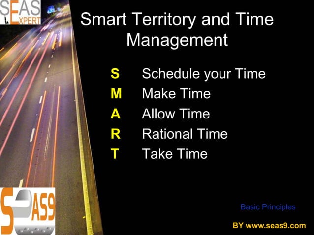 TIME & TERRITORY MANAGEMENT | PPTX