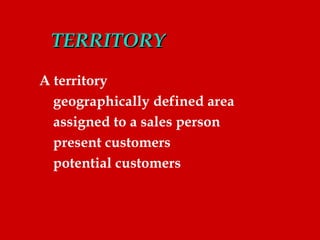 Territory management | PPT