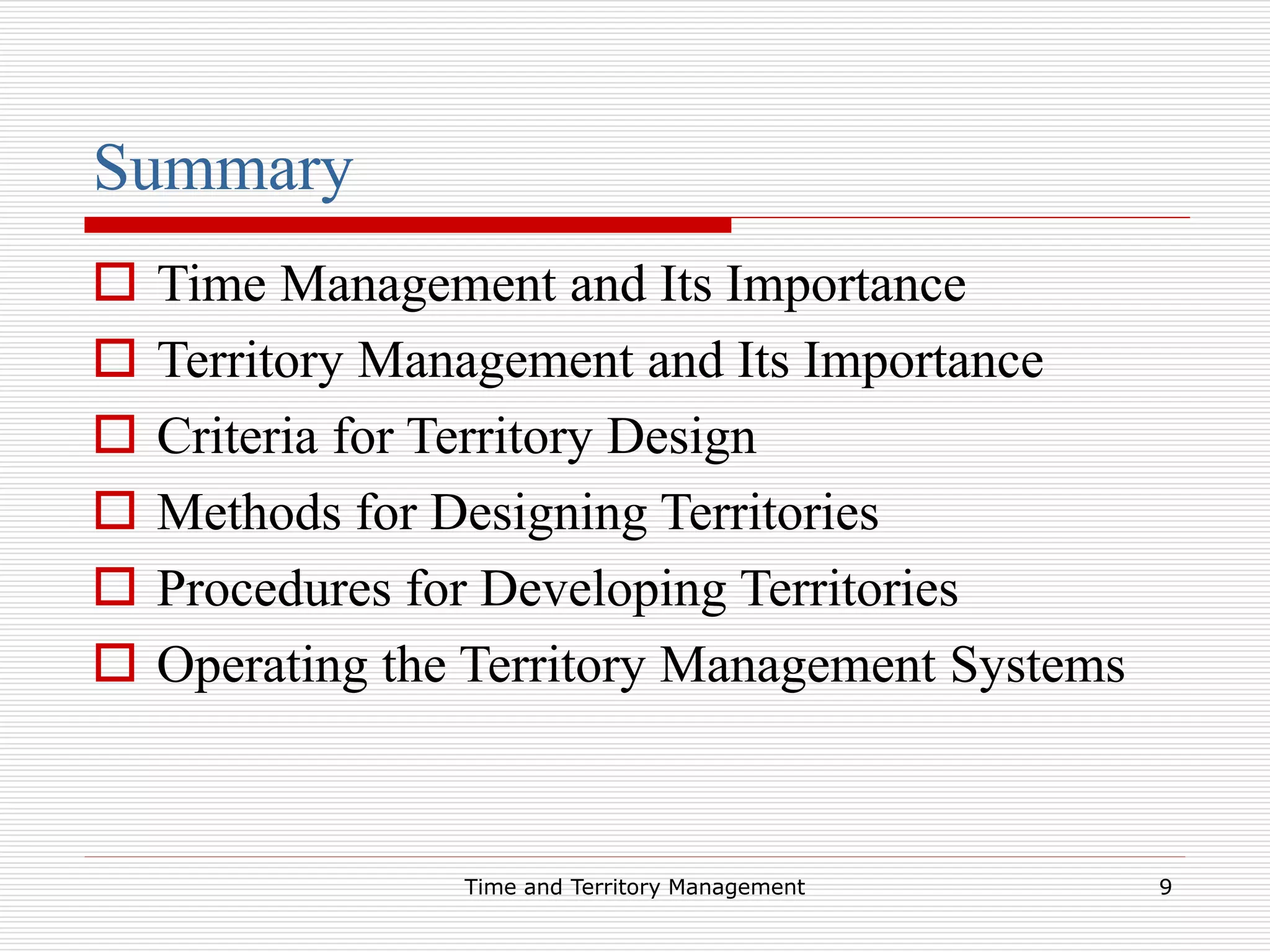 Territory Management.ppt