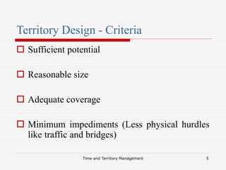Territory Management.ppt | Business and Finance