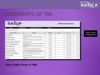 TMS - Territory Management System | PPT