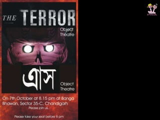 Terror- An object theatre by PNA-The Puppet Theatre Chandigarh | PPT