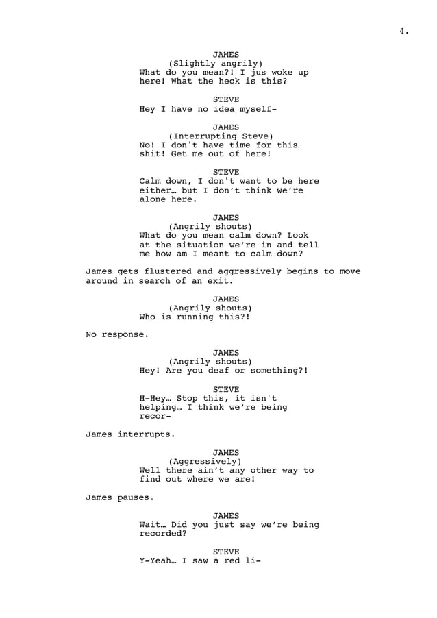 Terror - Script Final | PDF