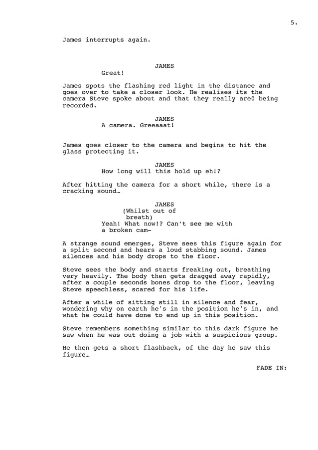 Terror - Script Final | PDF