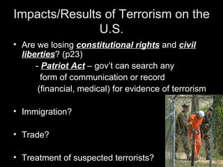 Terrorism | PPT