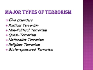 Terrorism In India. | PPTX