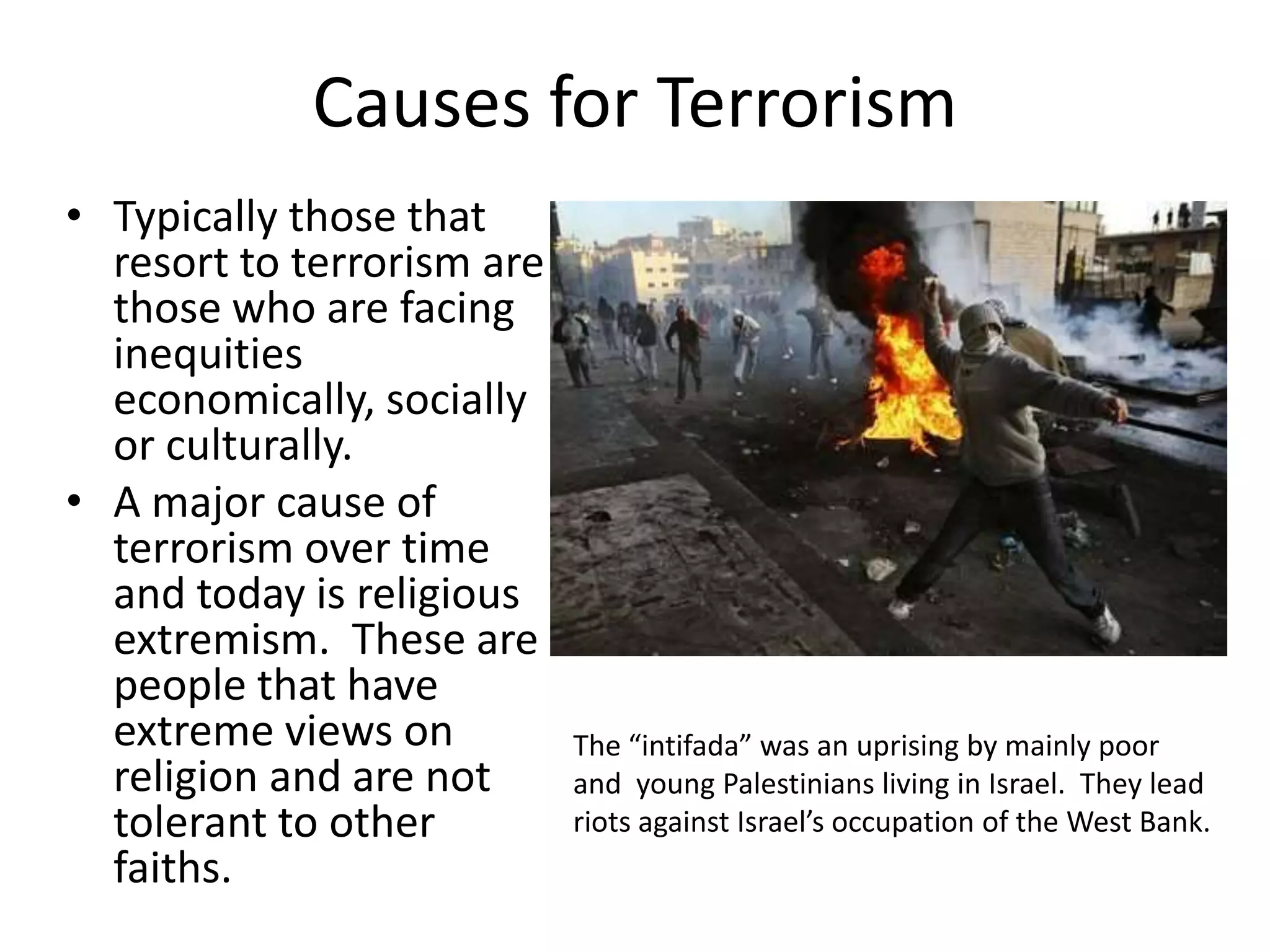 Terrorism | PPT