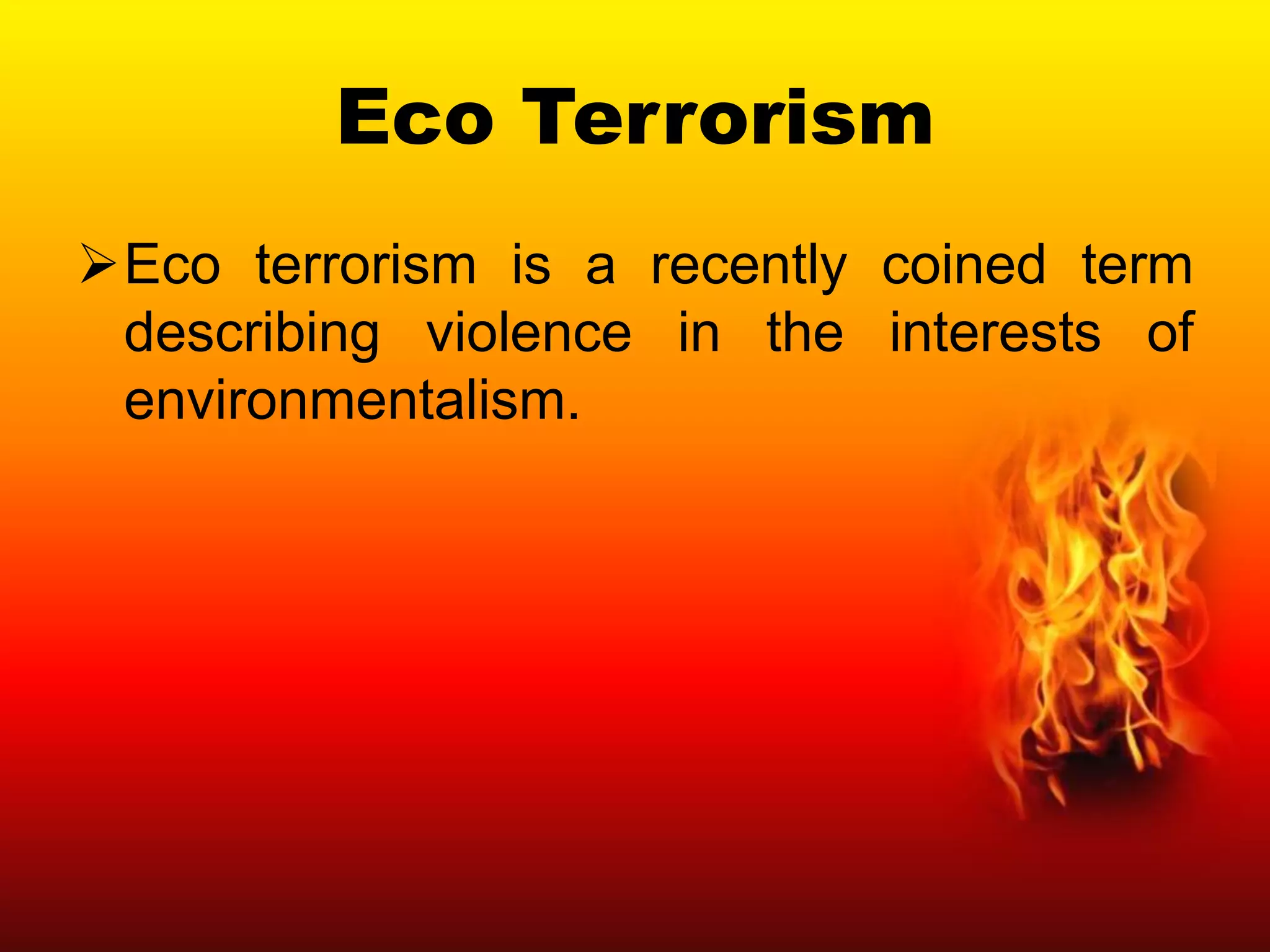 Terrorism | PPTX