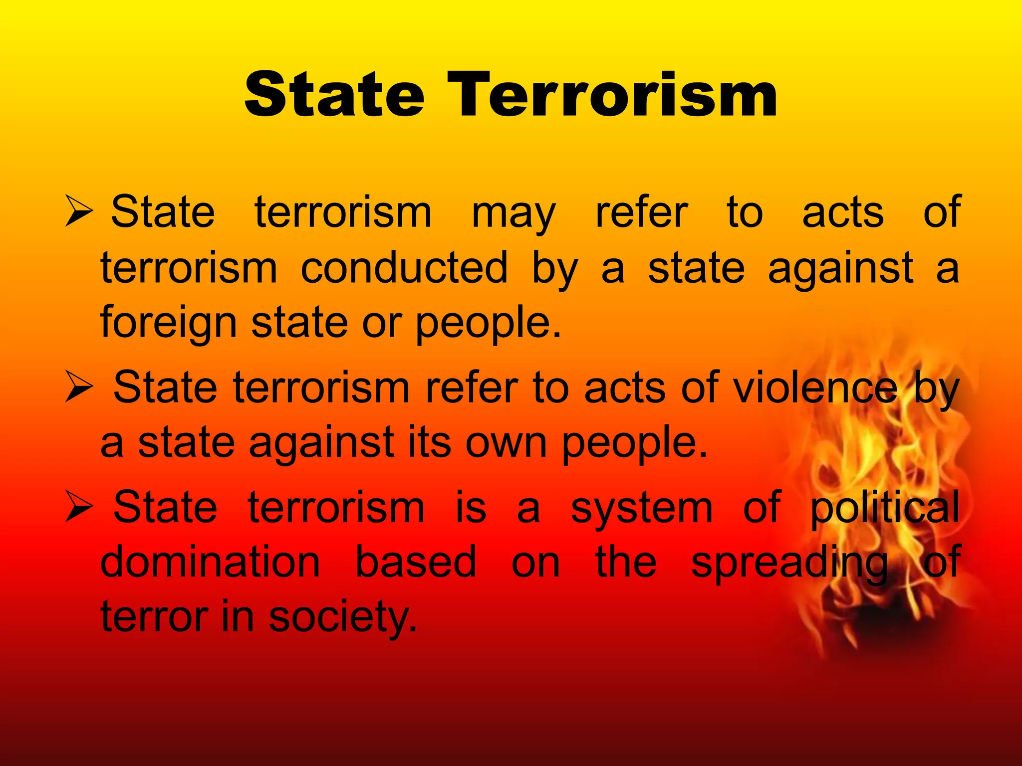 Terrorism | PPTX