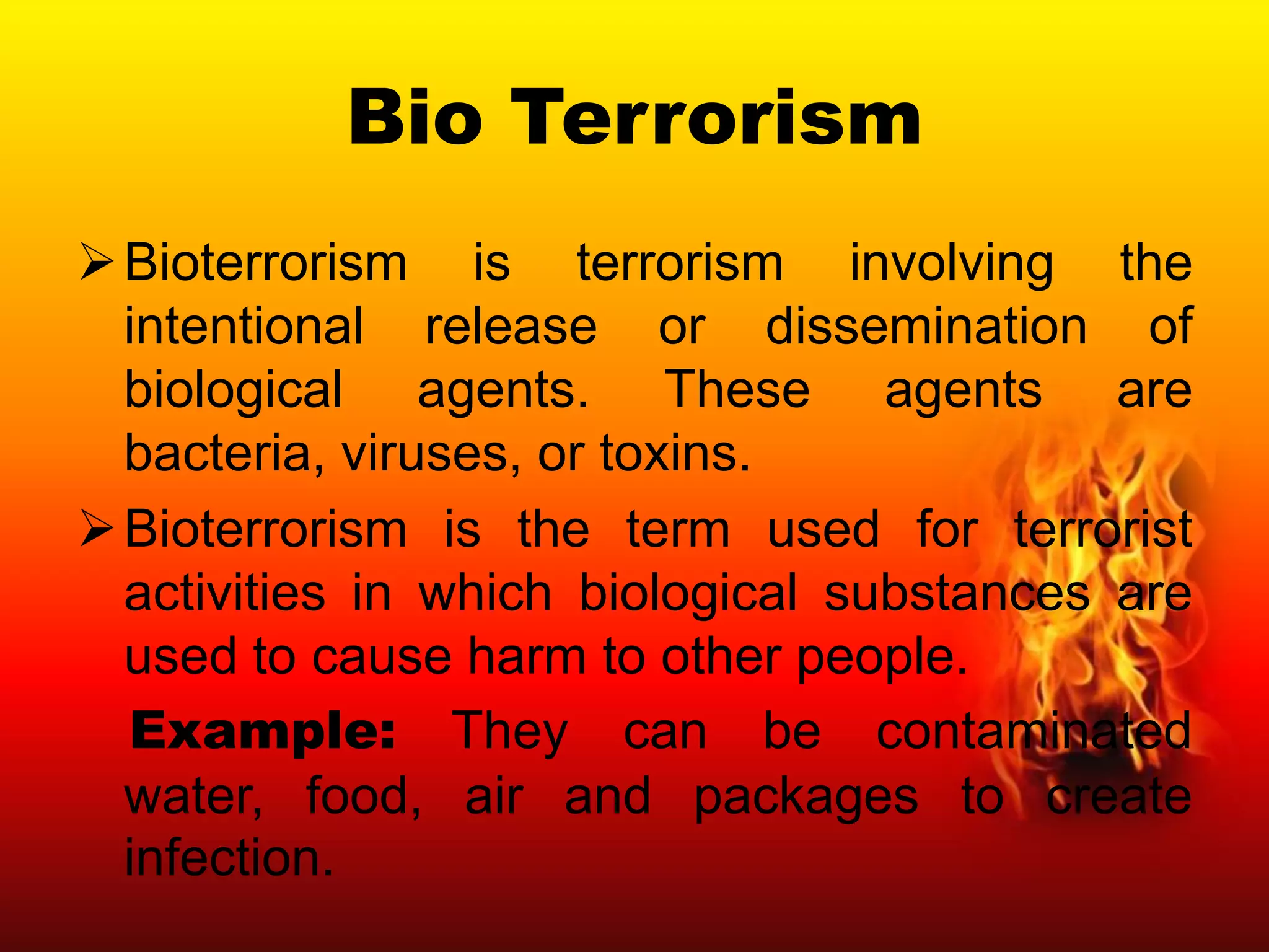 Terrorism | PPTX